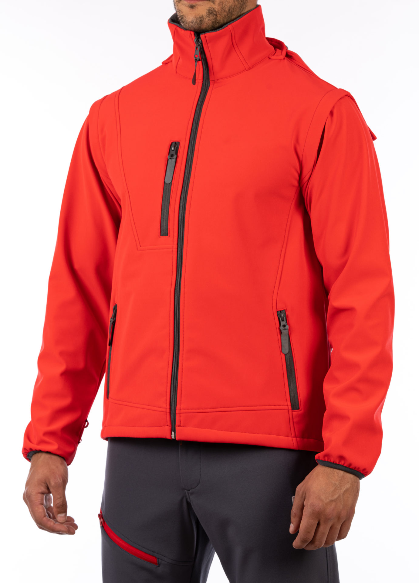 SOFTSHELL JACKET WITH DETACHABLE ELEMENTS | FECSA